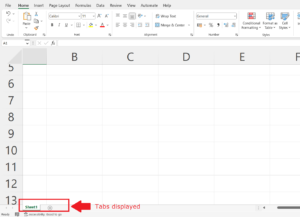 How To Restore Tabs In Microsoft Excel | SpreadCheaters
