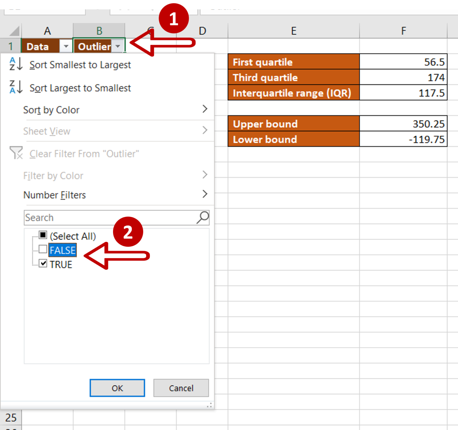 How To Remove Outliers In Excel | SpreadCheaters